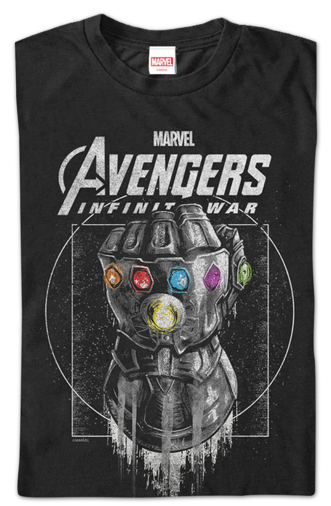 Avengers Infinity War T-Shirt: Marvel Comics Mens T-Shirt