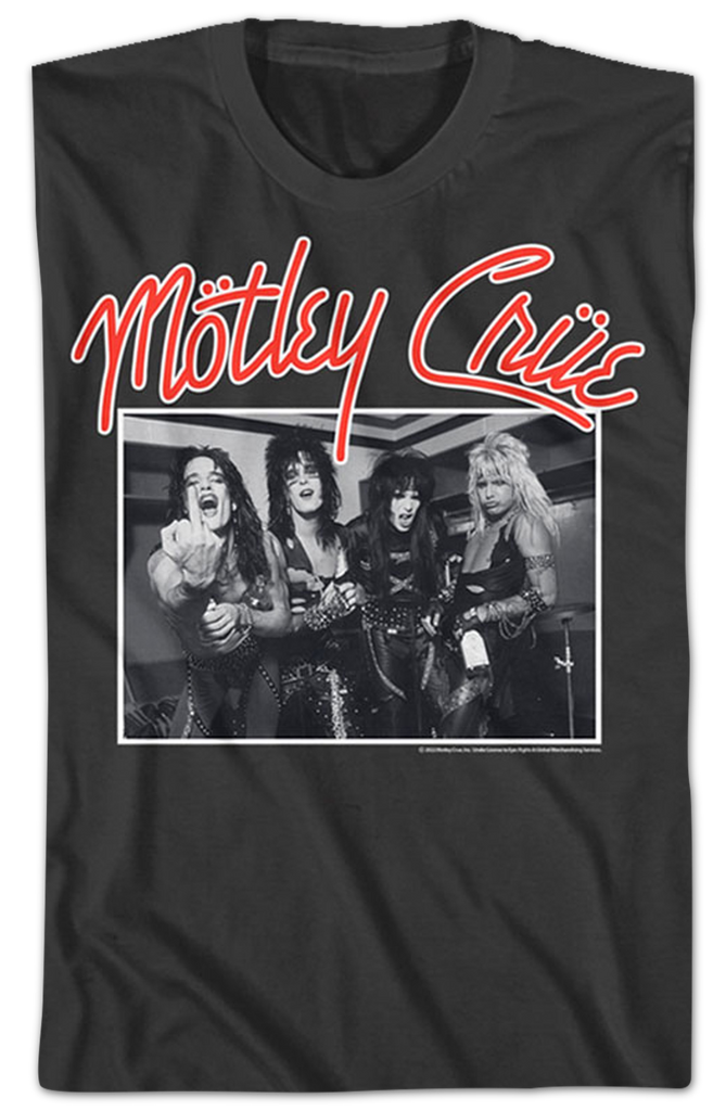 Backstage Photo Motley Crue T-Shirt