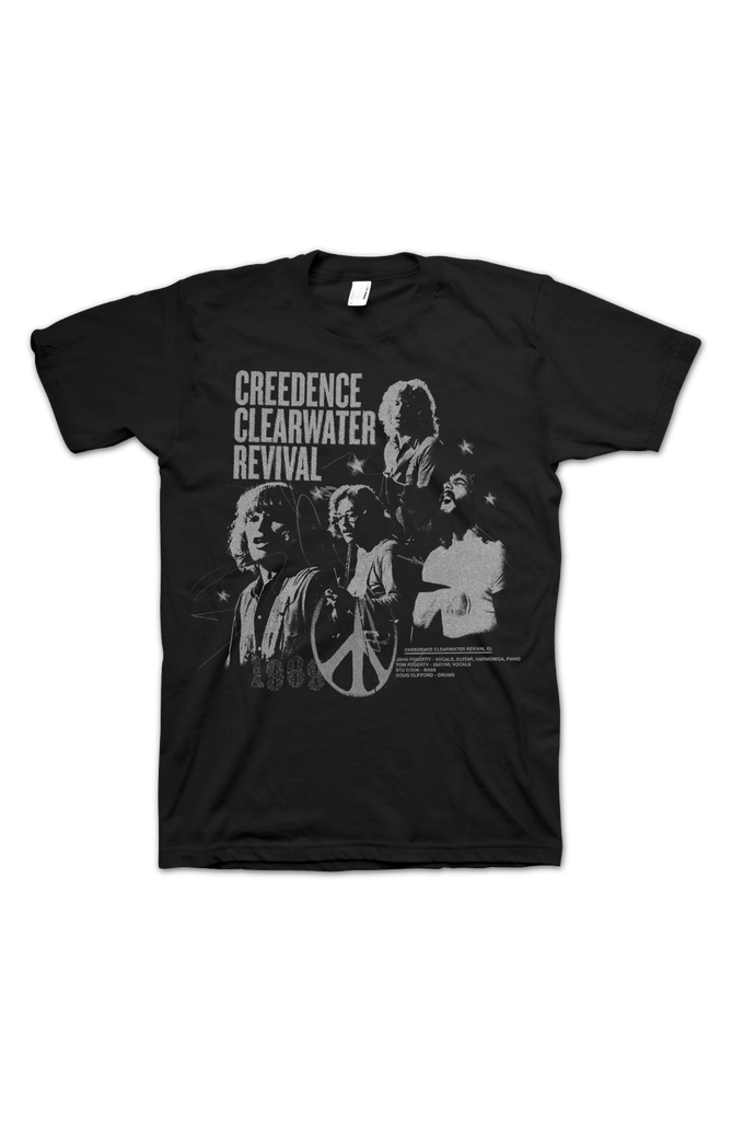 CCR T-shirt Creedence Clearwater Creedence Clearwater Revival Pendulum ...