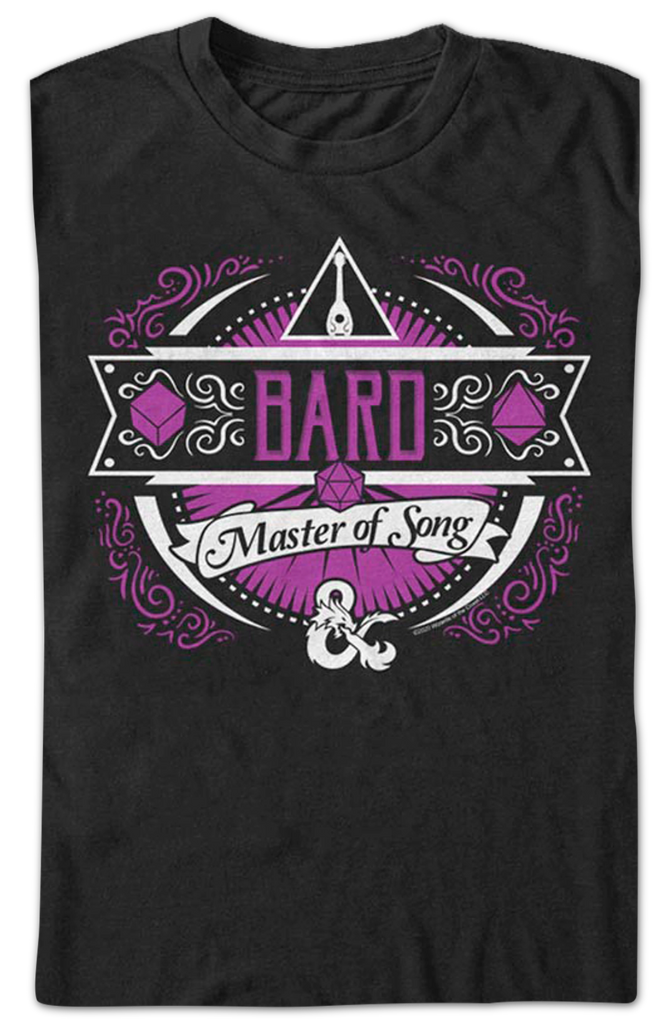 Bard Dungeons & Dragons T-Shirt