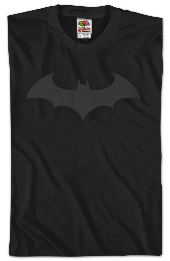 Batman Hush Logo on Black: DC Comics, Justice League, Batman T-shirt