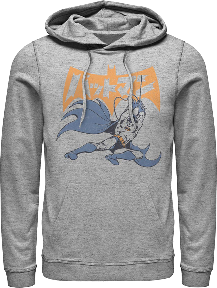 Batman Japanese Logo DC Comics Hoodie