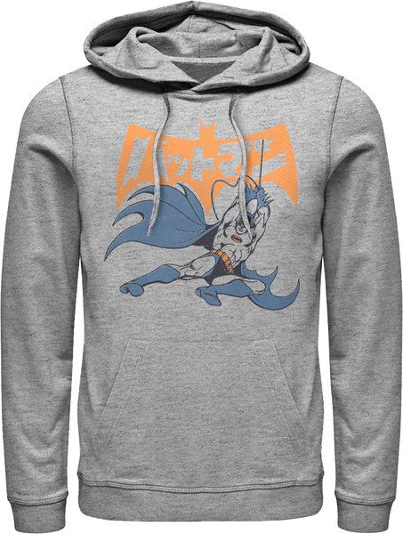 Batman Japanese Logo DC Comics Hoodie
