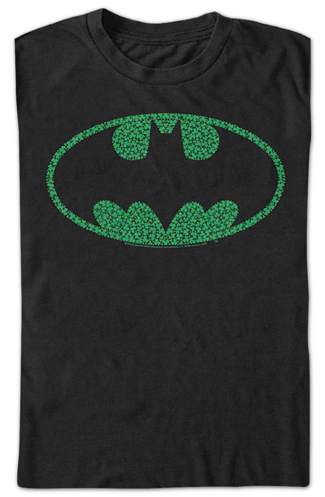 Batman Shamrock Bat Symbol DC Comics T-Shirt