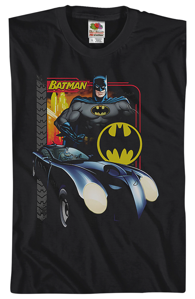 Batmobile Batman T-Shirt DC Comics