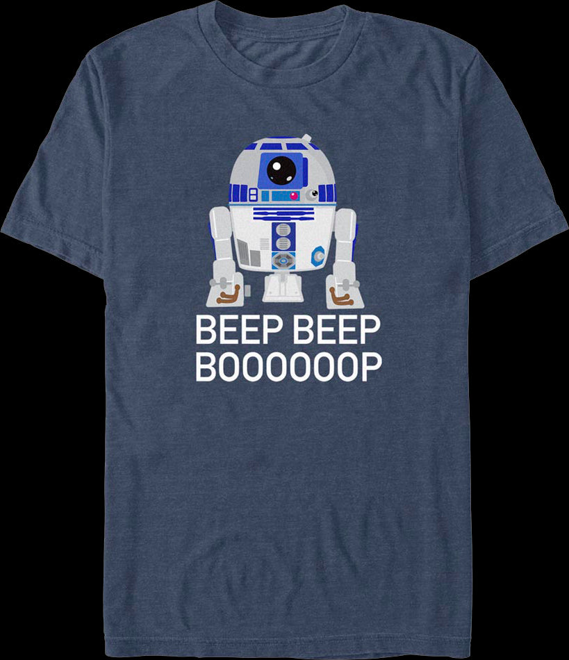 Beep Beep Boop R2-D2 Star Wars T-Shirt