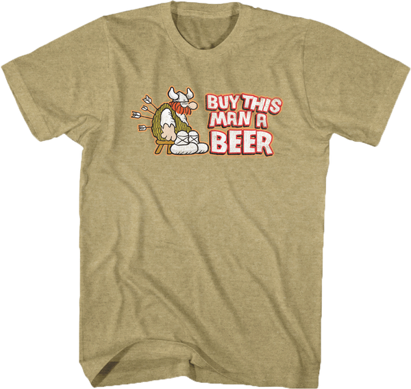 Beer Hagar The Horrible T-Shirt: Hagar The Horrible Mens T-Shirt