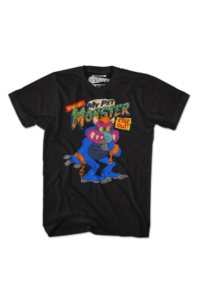 Beware Keep Out Illustration My Pet Monster T-Shirt