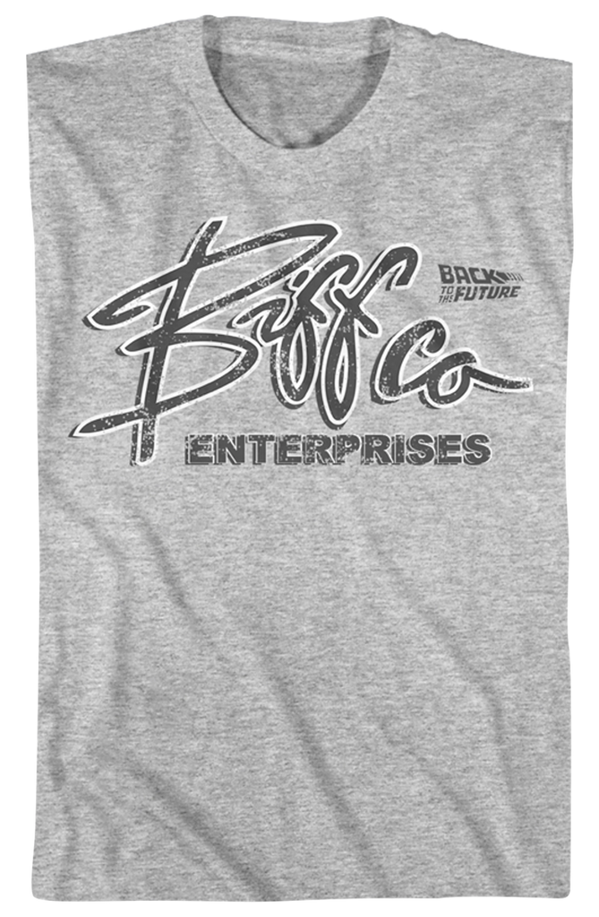 Biff Co Enterprises Shirt: 80s Movies Back To The Future T-shirt