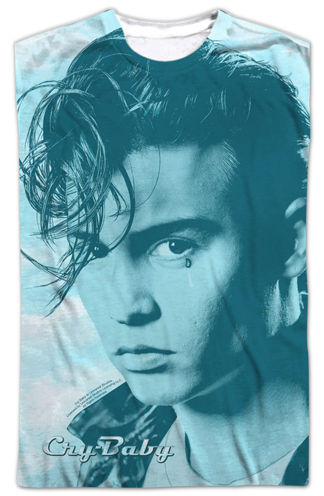 Big Print Cry-Baby T-Shirt