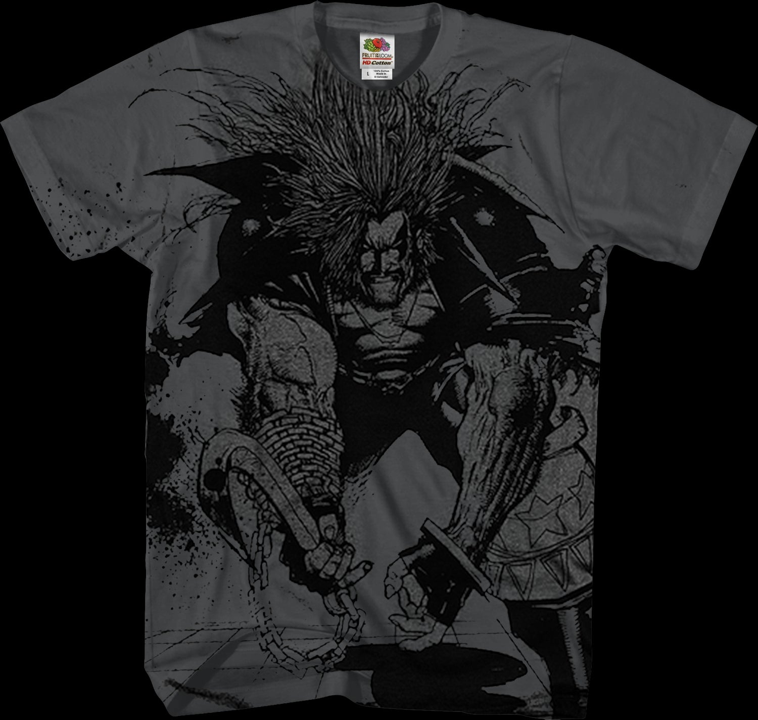 Big Print Lobo T-Shirt DC Comics