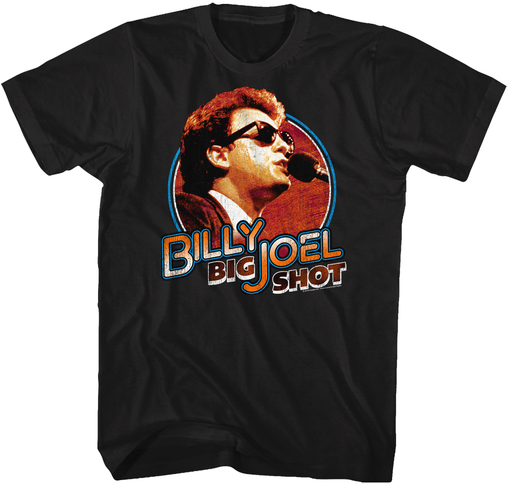 Big Shot Billy Joel T-Shirt: Billy Joel Mens T-Shirt