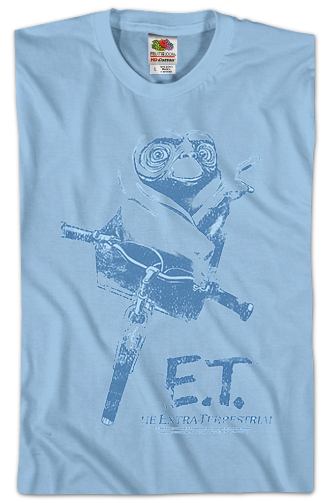 Bike Ride ET Shirt: ET Mens T-Shirt