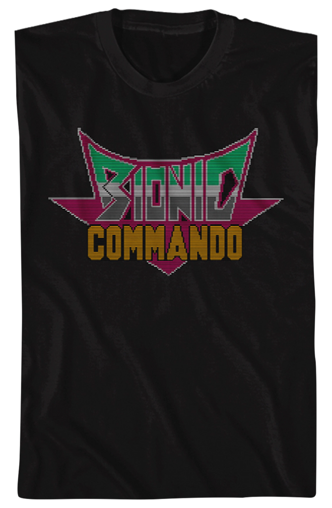 Bionic Commando T-Shirt: Capcom Mens T-Shirt