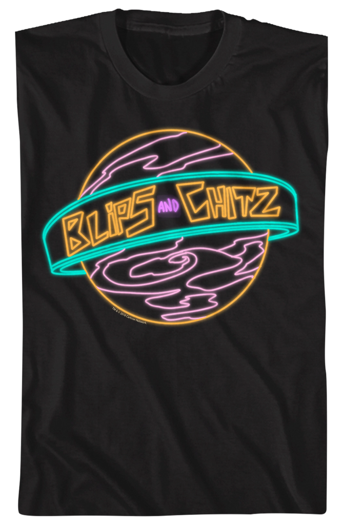 Blips and Chitz Rick and Morty T-Shirt