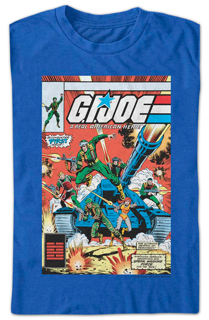 Blockbuster First Issue GI Joe T-Shirt