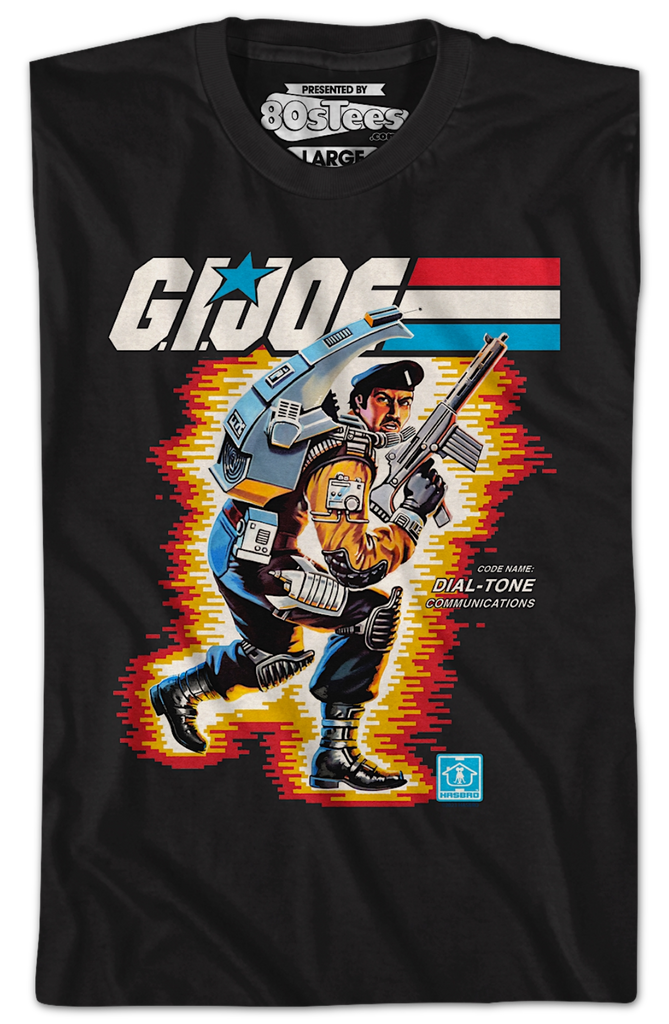 Box Art Dial-Tone GI Joe T-Shirt
