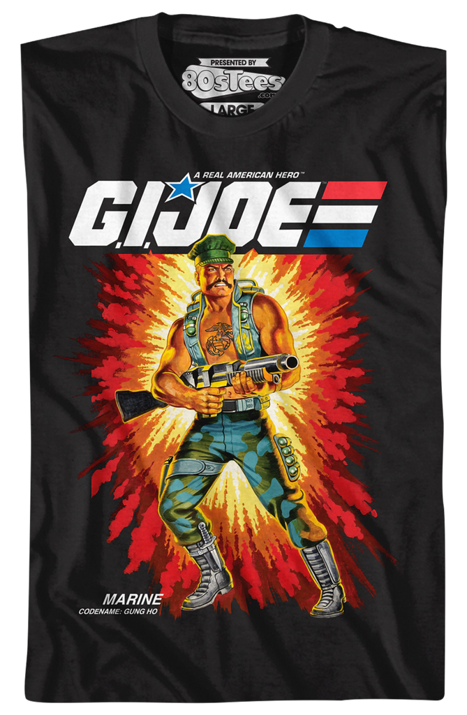 Box Art Gung Ho GI Joe T-Shirt
