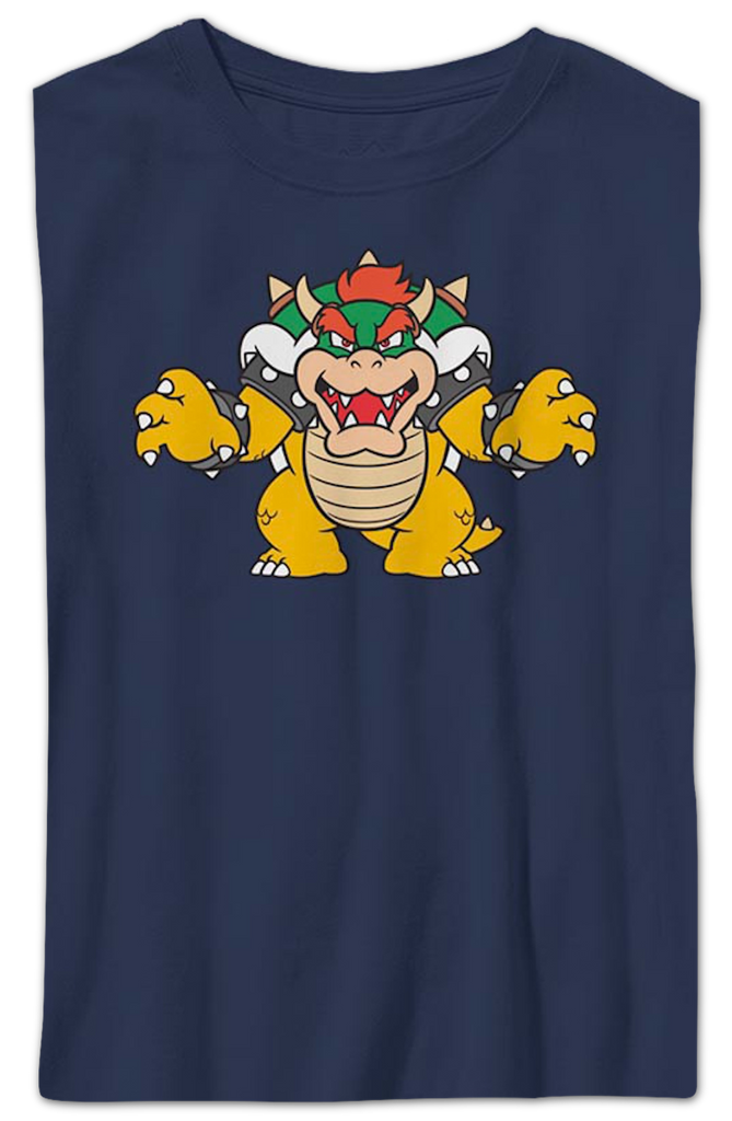 Boys Youth Bowser Super Mario Bros. Shirt
