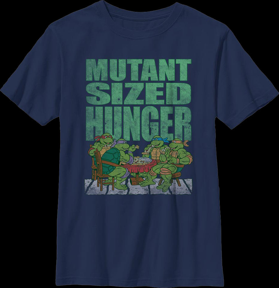 Boys Youth Mutant Sized Hunger Teenage Mutant Ninja Turtles Shirt