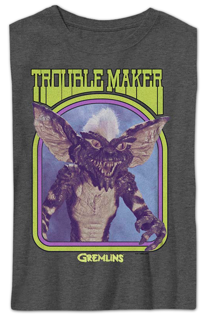 Boys Youth Troublemaker Gremlins Shirt