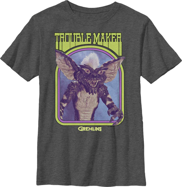 Boys Youth Troublemaker Gremlins Shirt