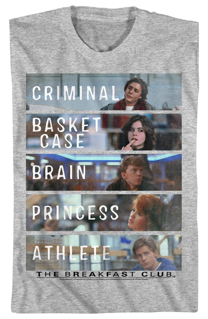 Breakfast Club T-Shirt: Breakfast Club Mens T-Shirt