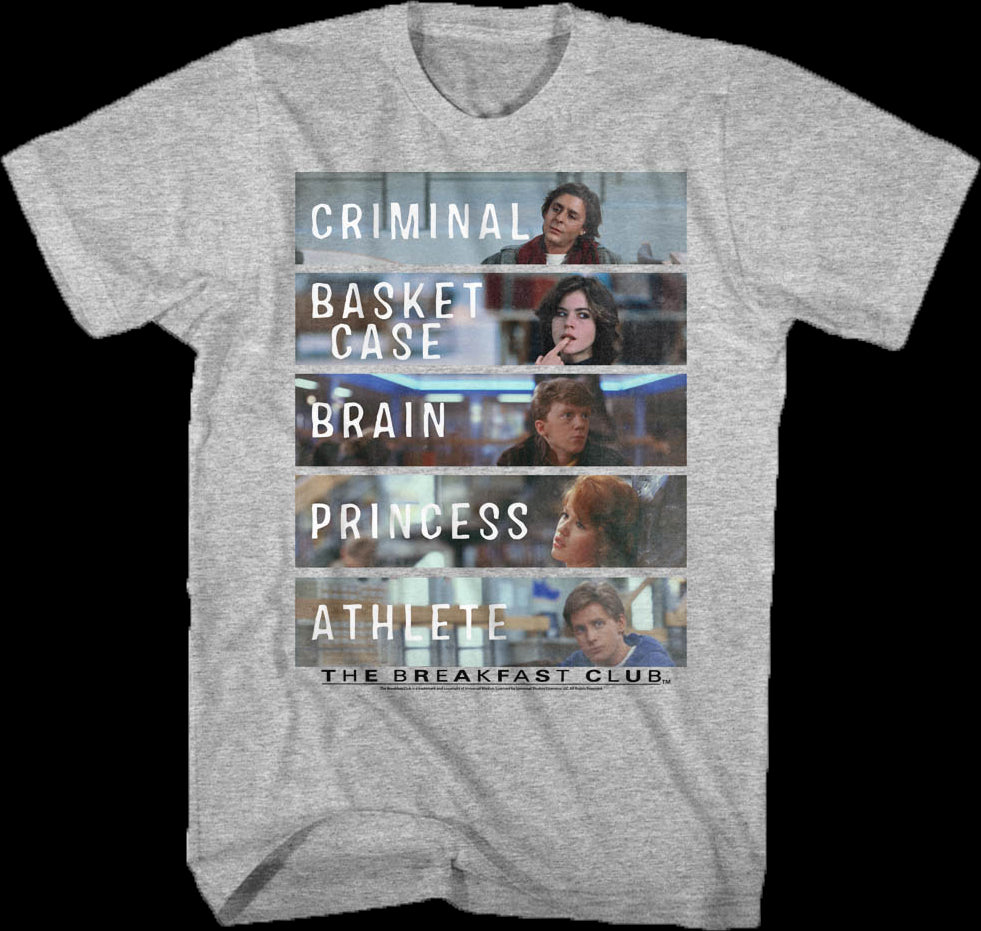 Breakfast Club T-Shirt: Breakfast Club Mens T-Shirt