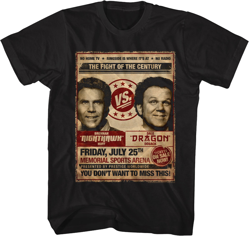 Brennan Huff vs. Dale Doback Step Brothers T-Shirt
