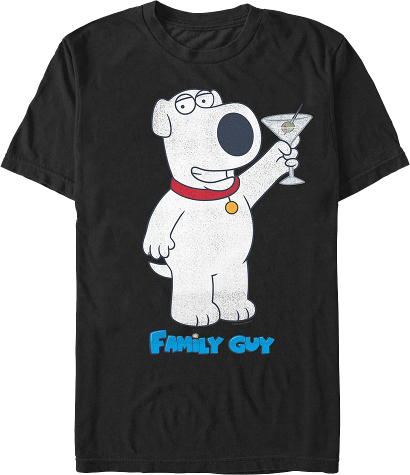 Brian Martini Pose Family Guy T-Shirt