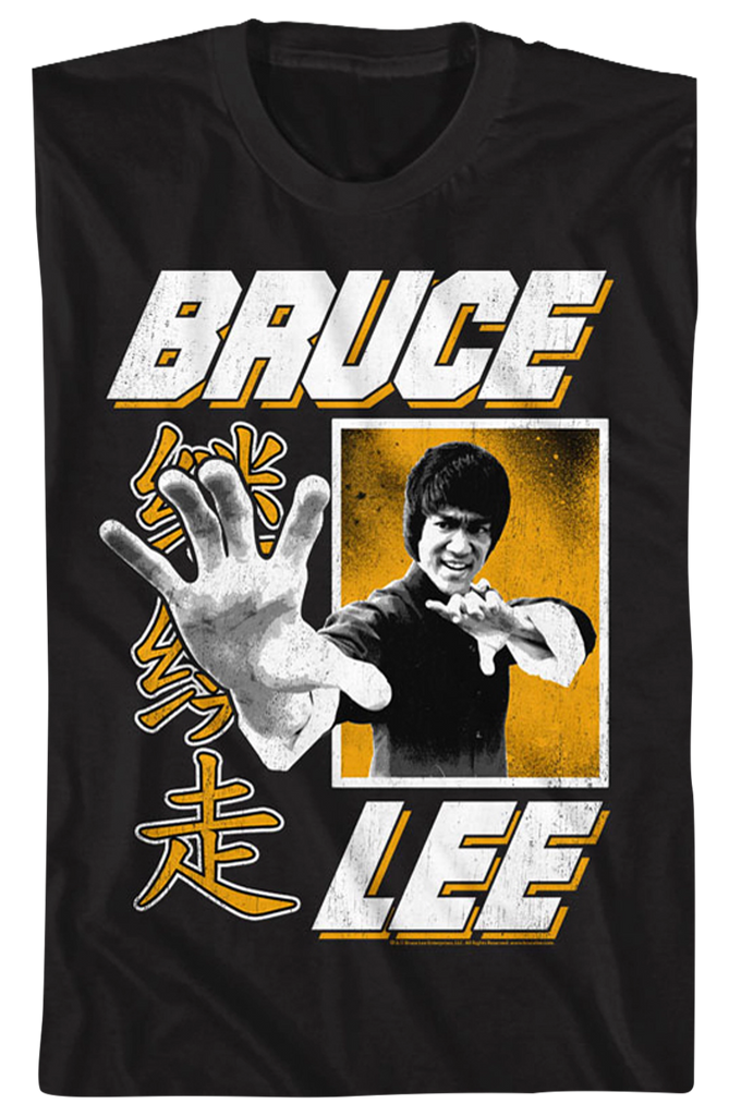 Bruce Lee T-Shirt Men's Licensed