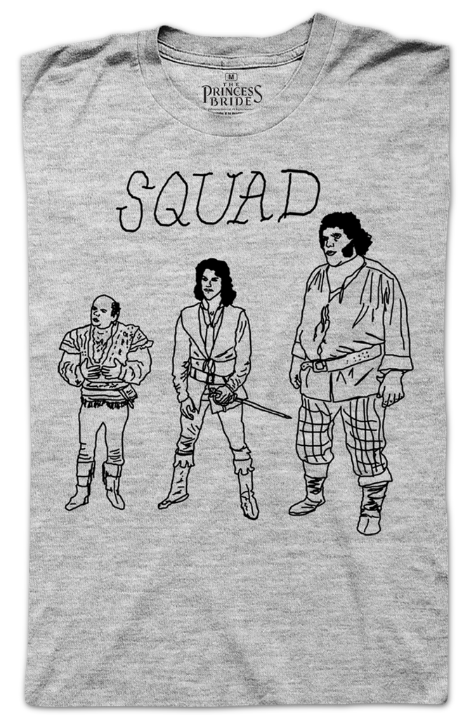 Brute Squad Sketch Princess Bride T-Shirt