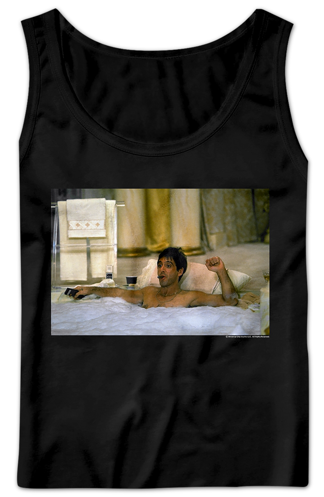 Bubble Bath Scarface Tank Top