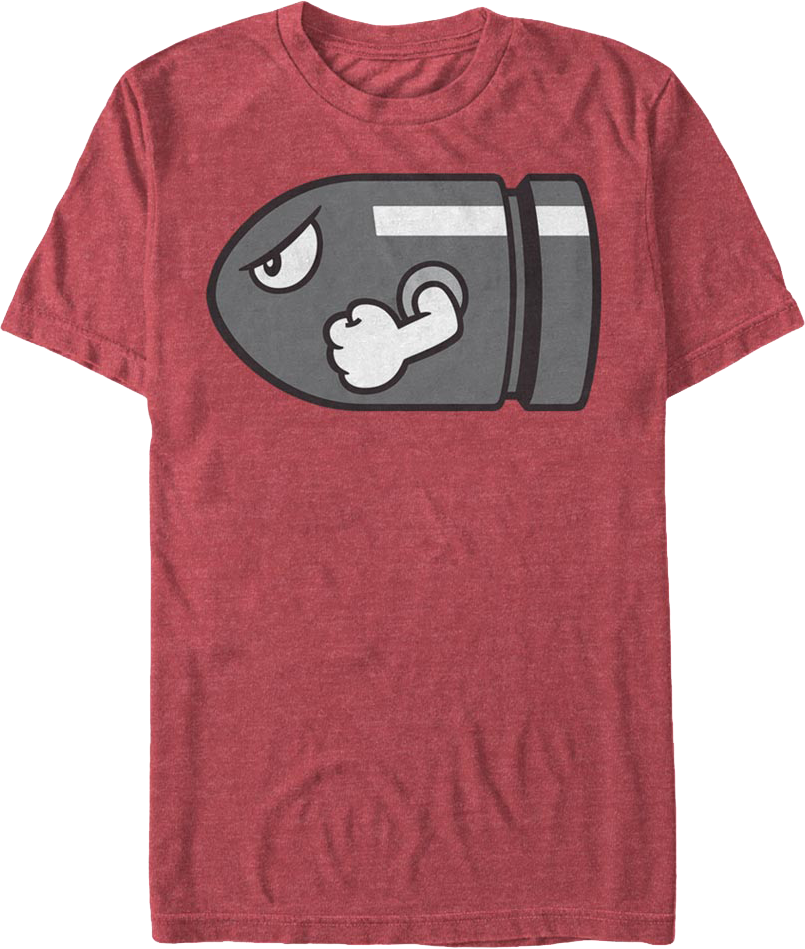 Bullet Bill Super Mario Bros. T-Shirt