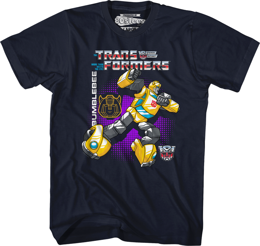 Bumblebee Fight Pose Transformers T-Shirt