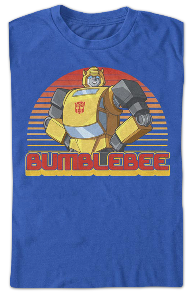 Bumblebee Heroic Pose Transformers T-Shirt