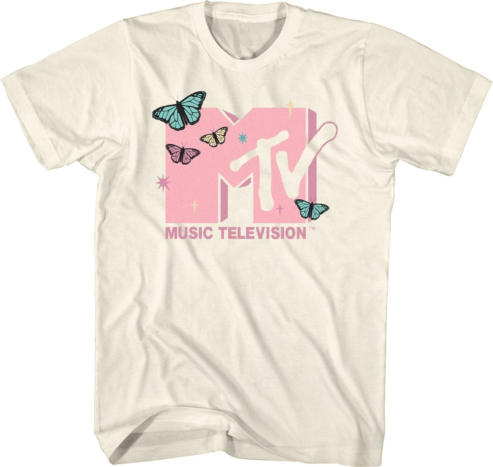 Butterflies Logo MTV Shirt