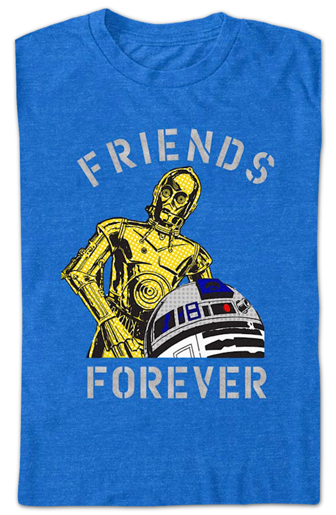 C-3PO & R2-D2 Friends Forever Star Wars T-Shirt