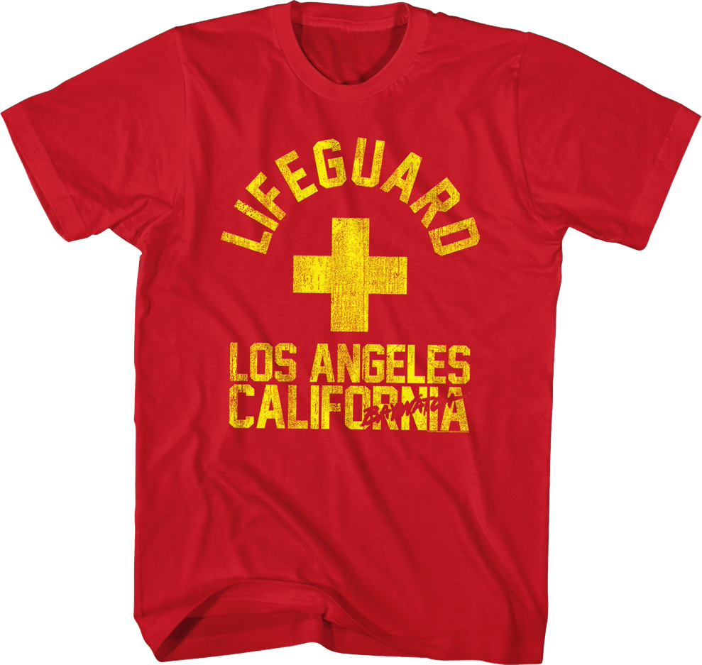 California Lifeguard Baywatch T-Shirt: Non 80s TV: Baywatch Shirts