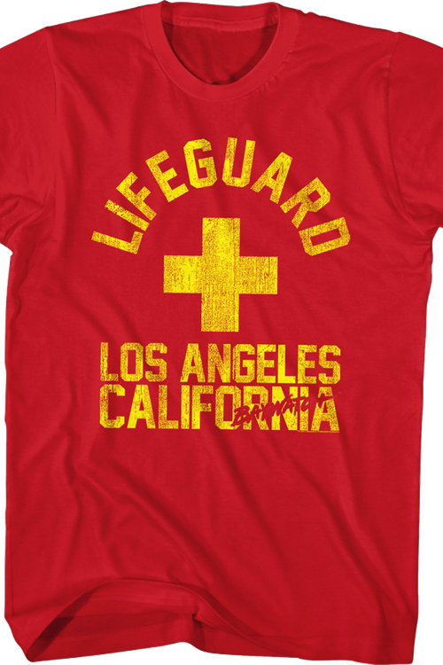 California Lifeguard Baywatch T-Shirt: Non 80s TV: Baywatch Shirts