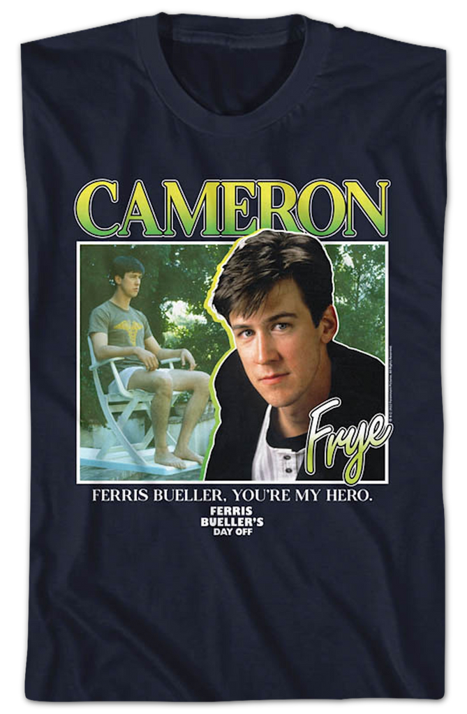 Cameron Frye Ferris Bueller's Day Off T-Shirt