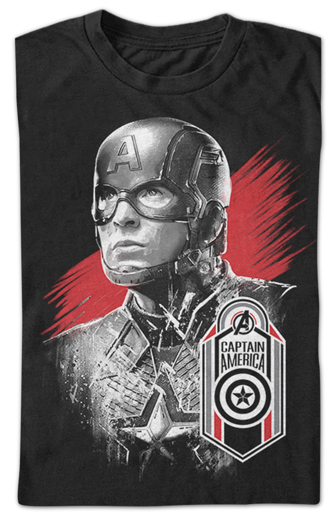Captain America Tag Avengers Endgame T-Shirt