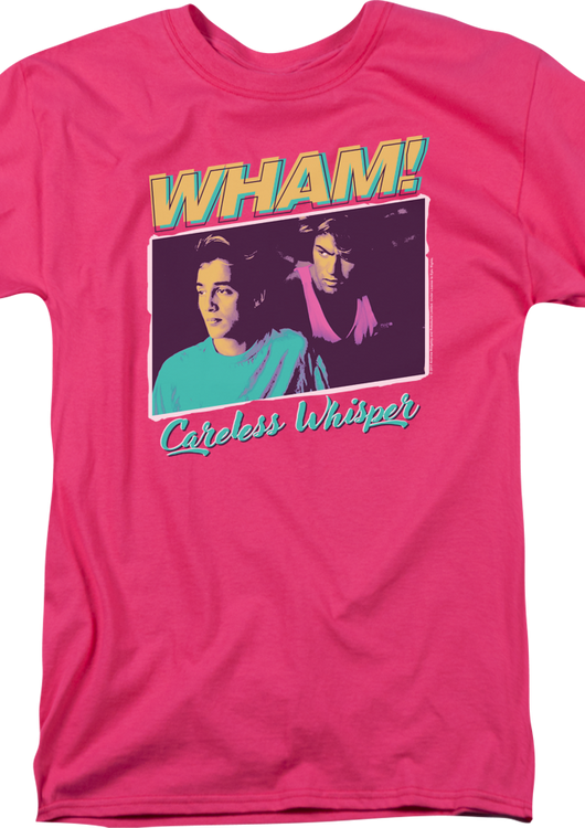 Careless Whisper Wham T-Shirt: WHAM Mens T-Shirt