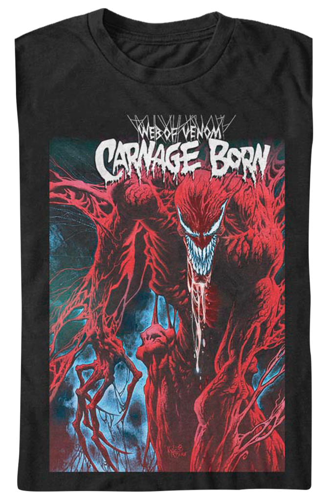 Carnage Born Marvel Comics T-Shirt