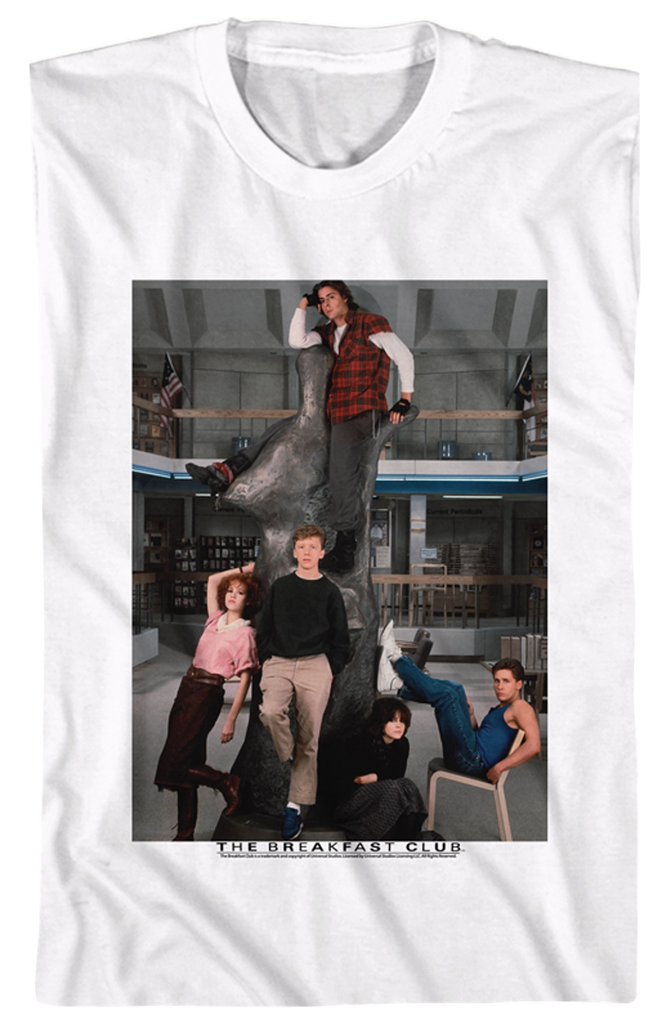 Cast Breakfast Club T-Shirt: Breakfast Club Mens T-Shirt