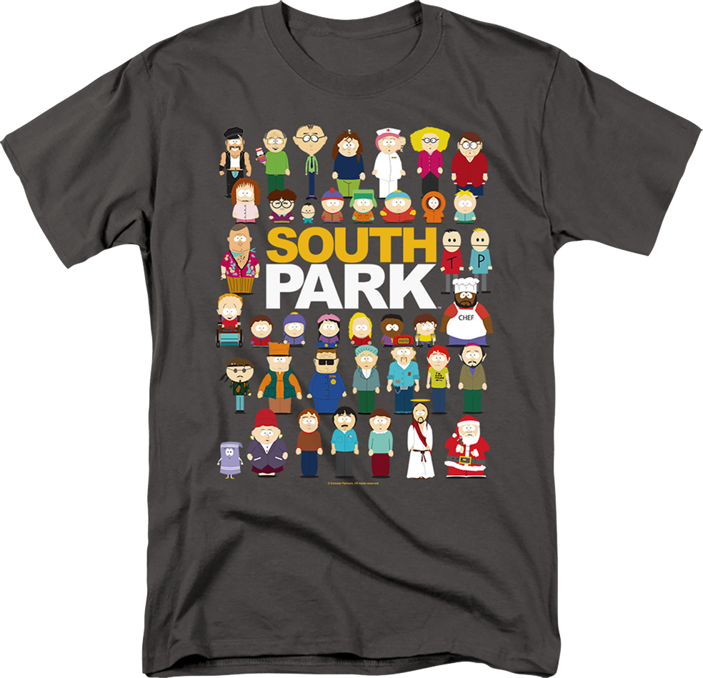 Cast Photo South Park T-Shirt