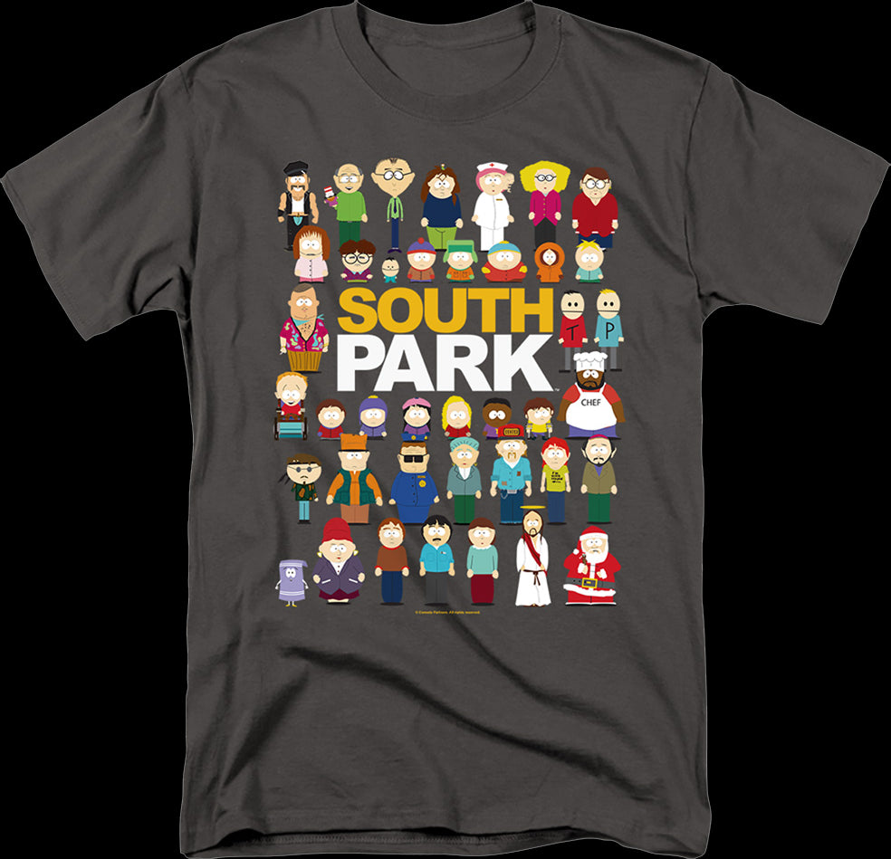 Cast Photo South Park T-Shirt