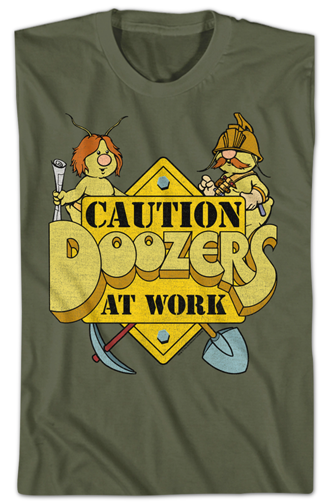 Caution Doozers At Work Fraggle Rock T-Shirt