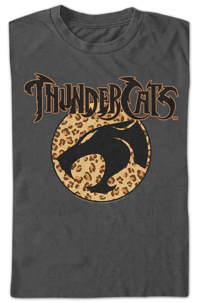 Cheetah Print Logo ThunderCats T-Shirt