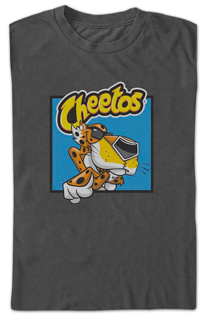 Chester Cheetah Block Frame Cheetos T-Shirt